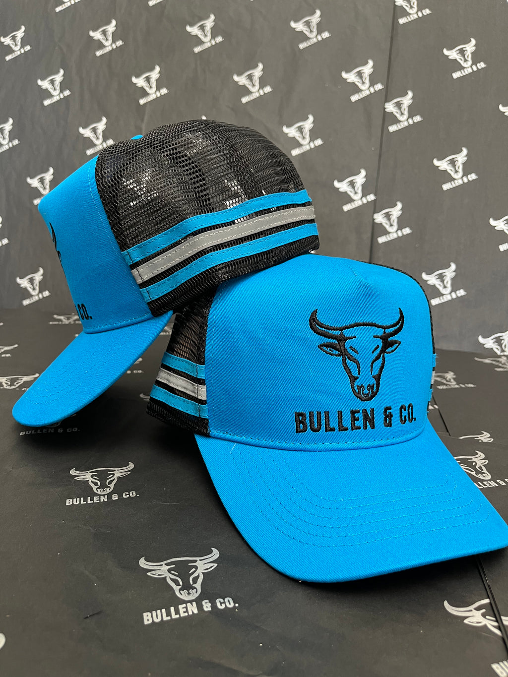 “BE SEEN” Blue Trucker – Bullen & Co
