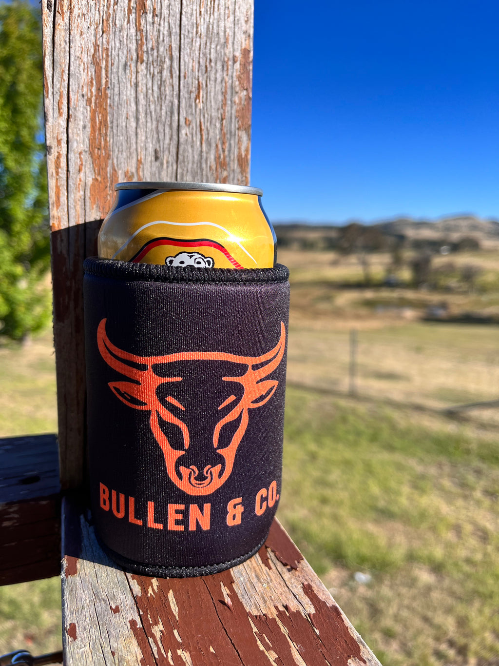Orange Stubby Cooler – Bullen & Co