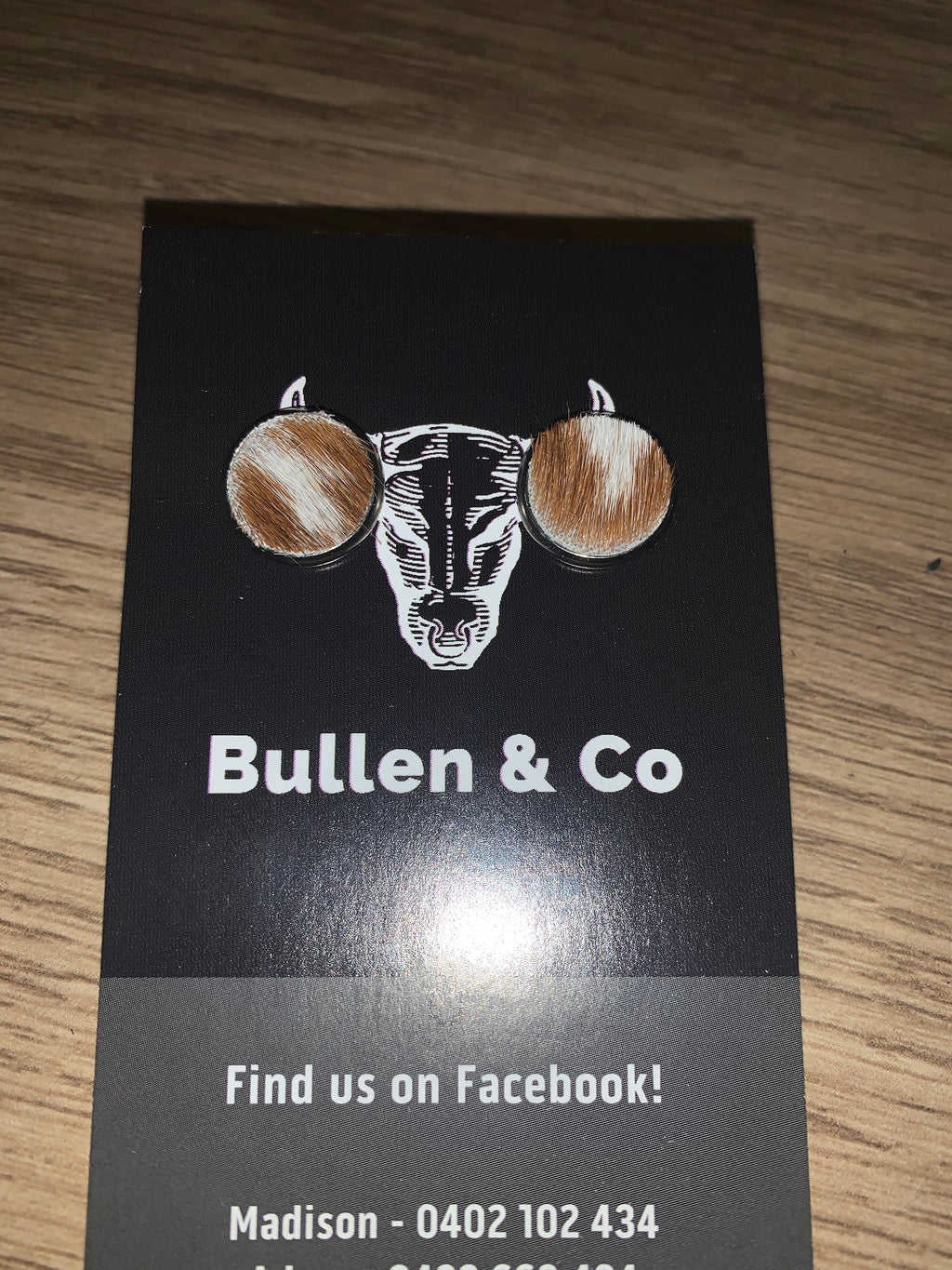 Cowhide 12mm Studs – Bullen & Co