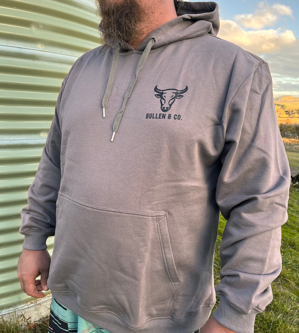 Grey Hoodie – Bullen & Co