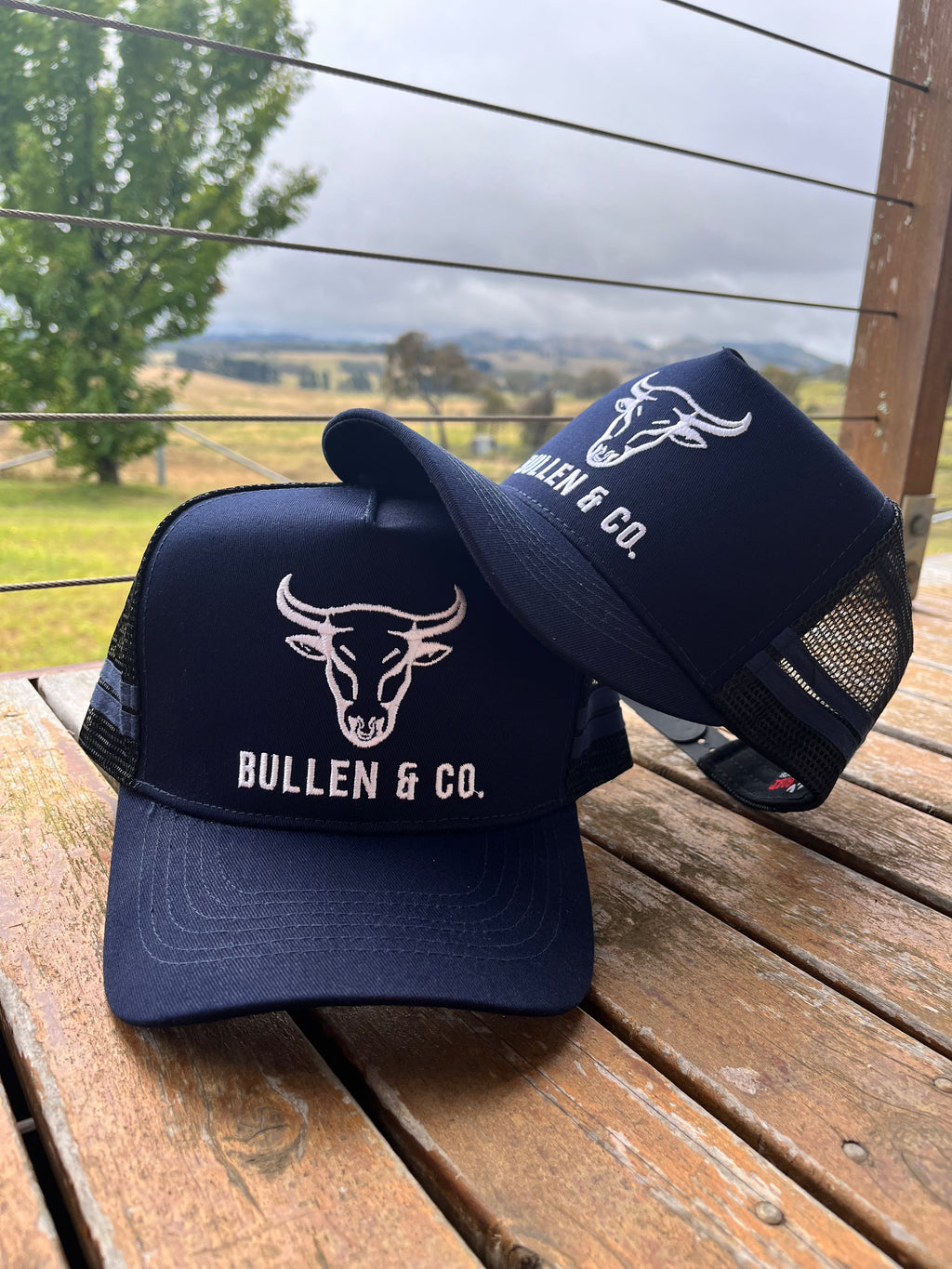 Midnight Blue Trucker – Bullen & Co
